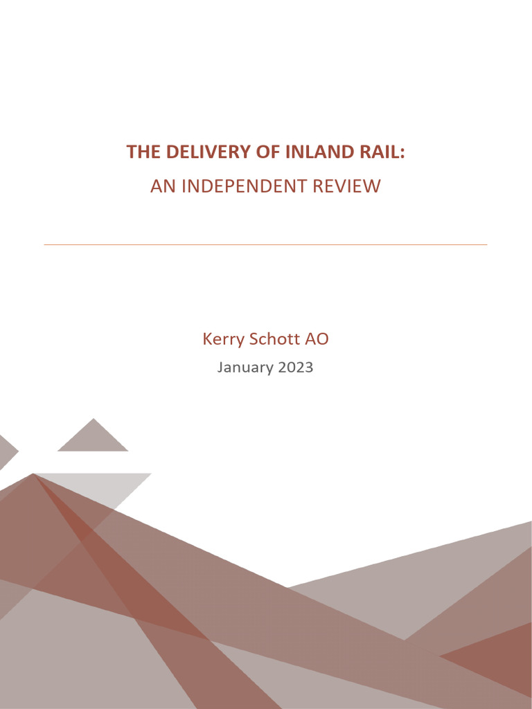 Inland Rail Report | PDF