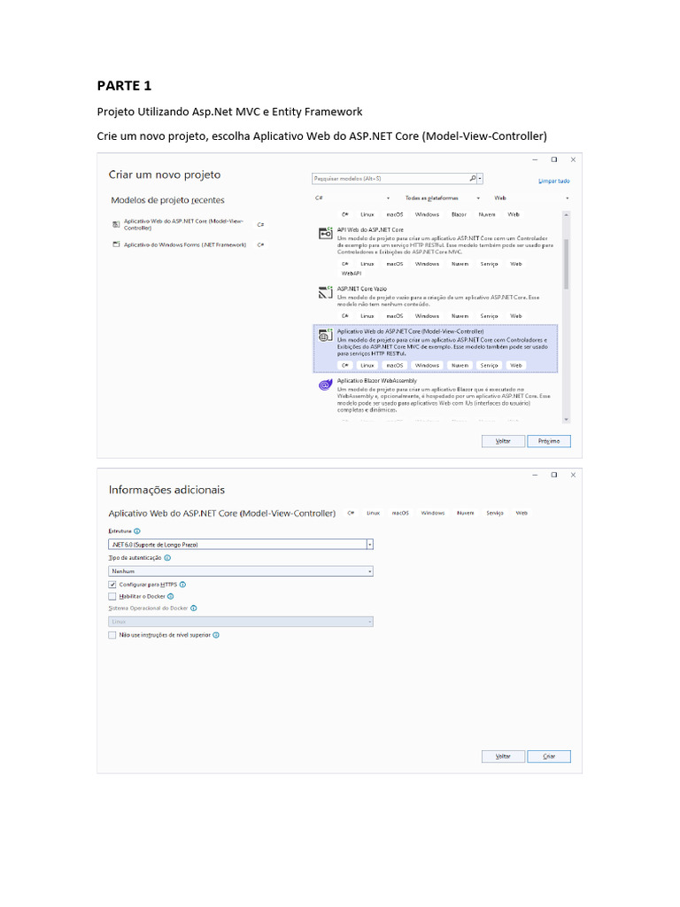 EF Code First - VStudio 2022 - Parte 1 | PDF