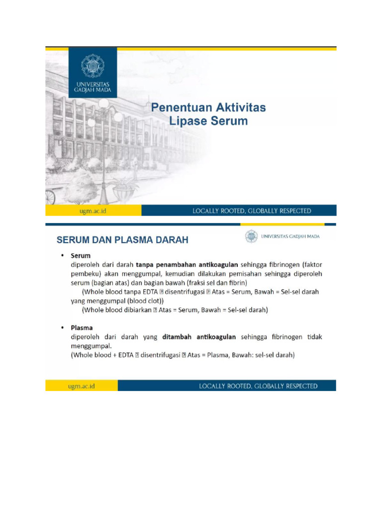 ACARA 1 Lipase Serum | PDF