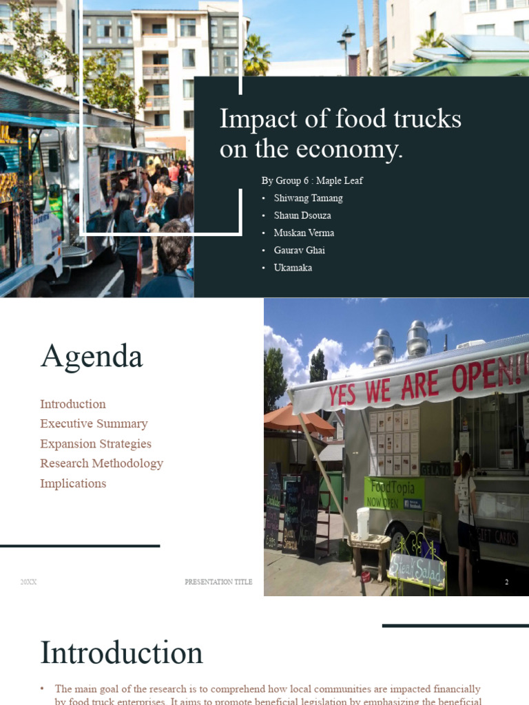 Economic Impact of Food Trucks | PDF | Finance & Money Management