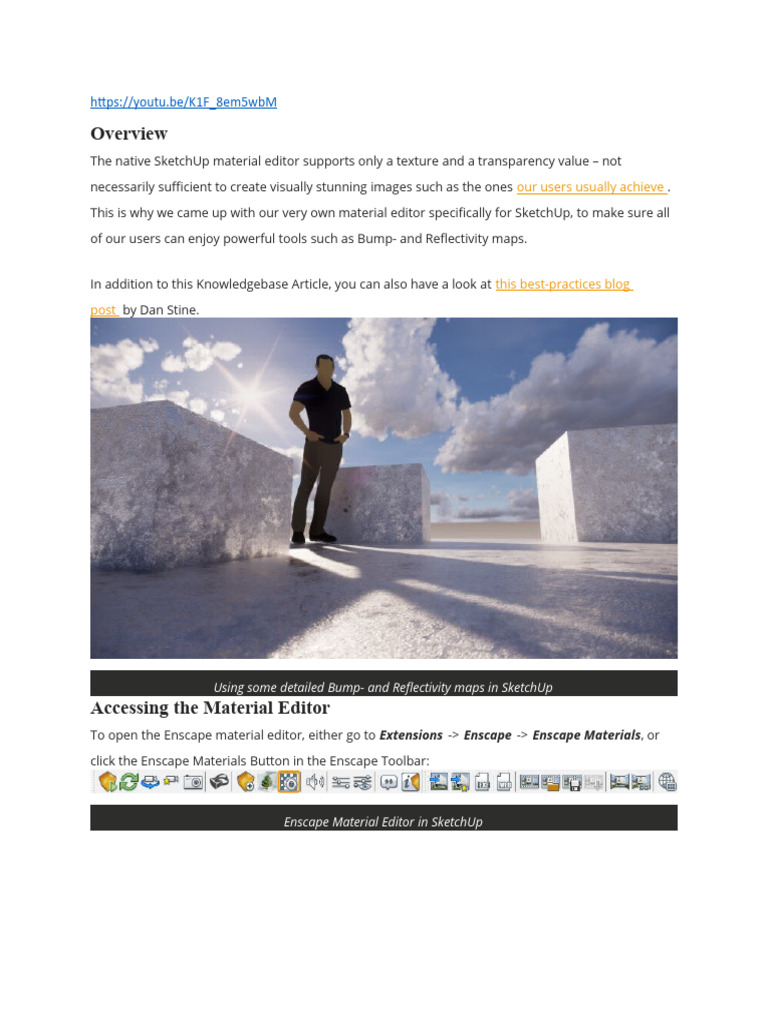 Enscape Tutorial Guide Compress | PDF | Texture Mapping | Reflection ...