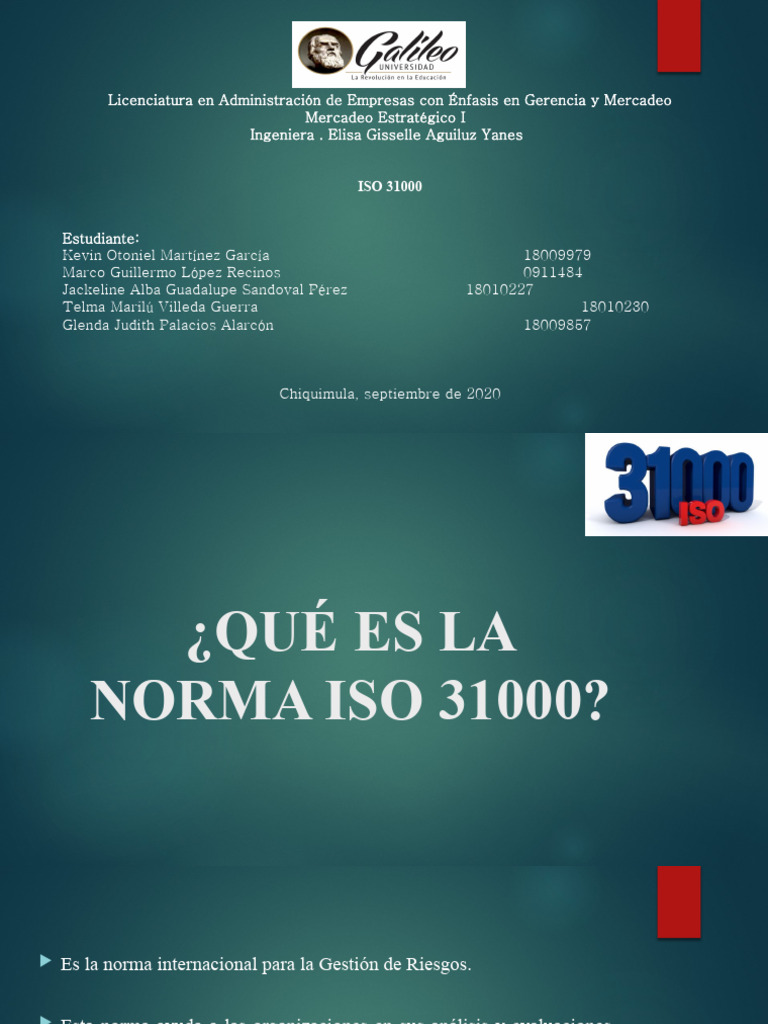 NORMA ISO 3100 | PDF | Business | Economias