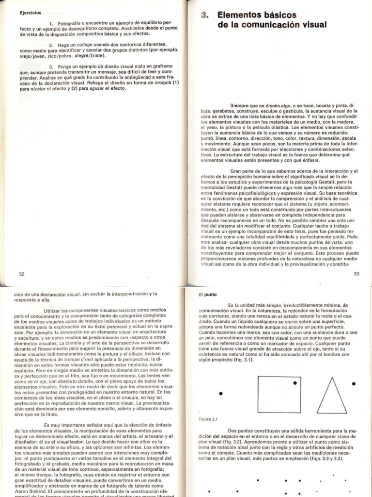 La Sintaxis de La Imagen - Dondis | PDF | Color | Visión