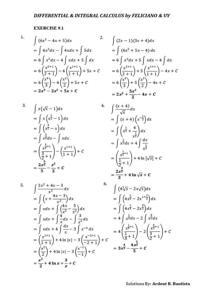DIC-Key Answers | Download Free PDF | Calculus | Mathematical Analysis