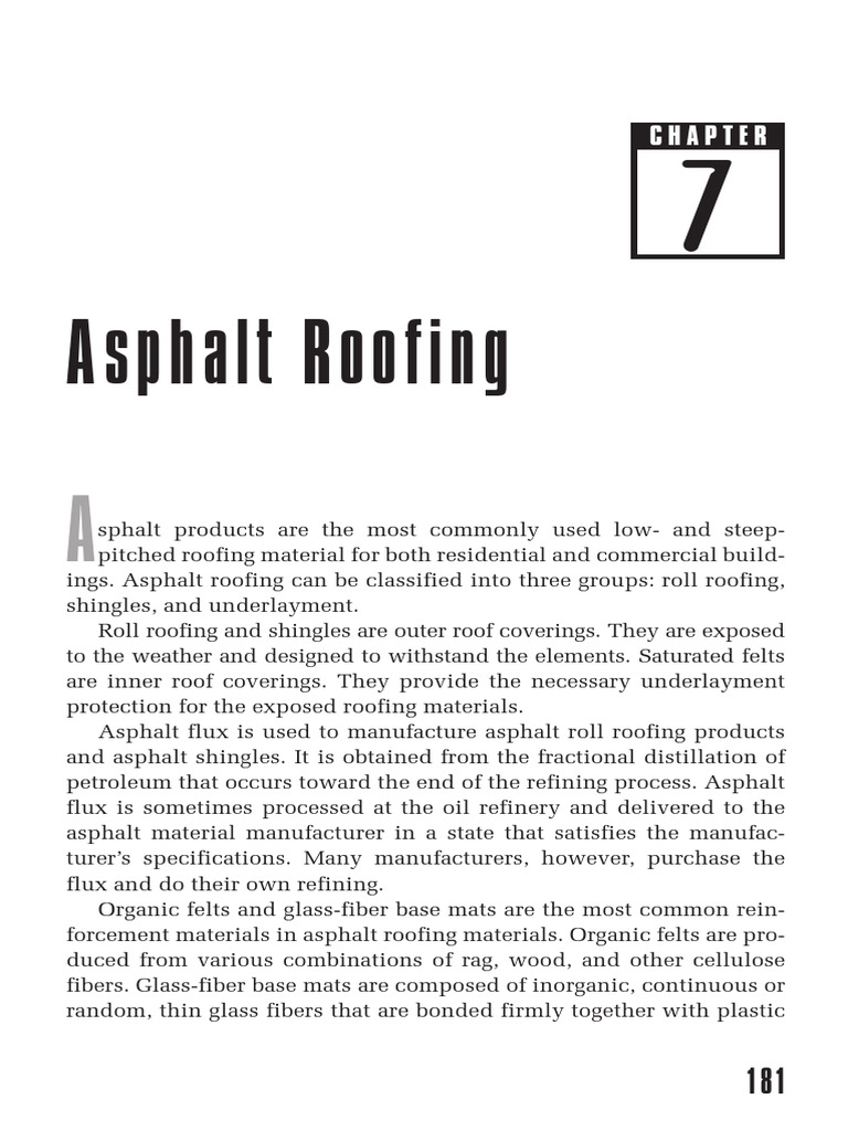 Asphalt Roofing | PDF | Roof | Building Materials