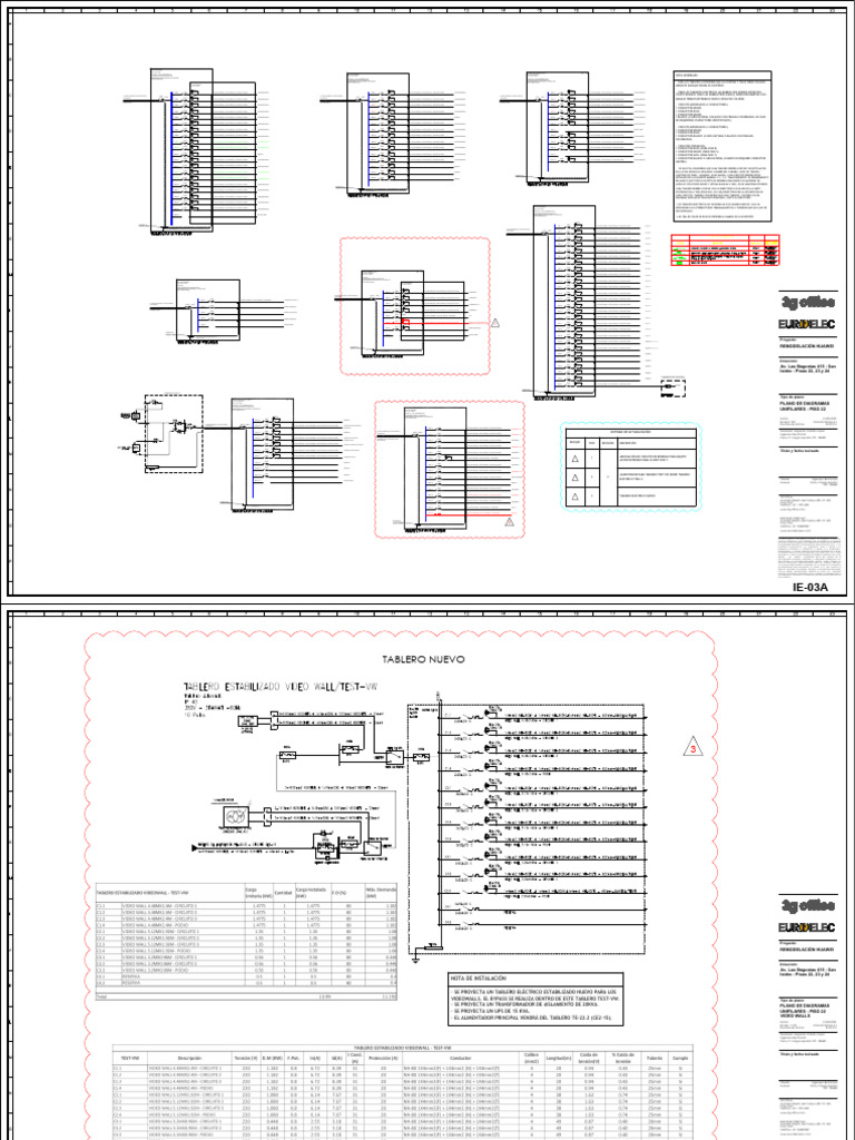 HWB Ie - 03 Diagramas Unifilares | PDF