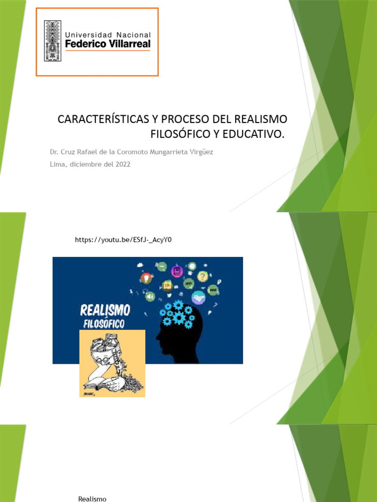 Características del Realismo Filosófico y Educativo | PDF | Realismo ...