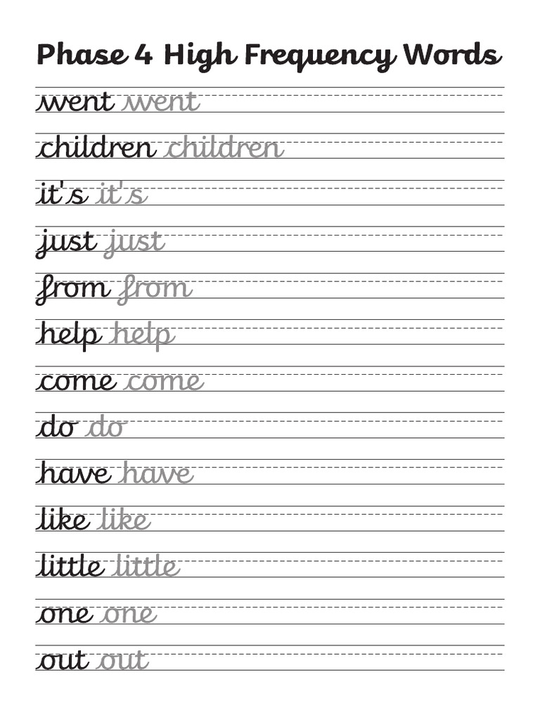 HFW Phase 4 (Looped) | PDF