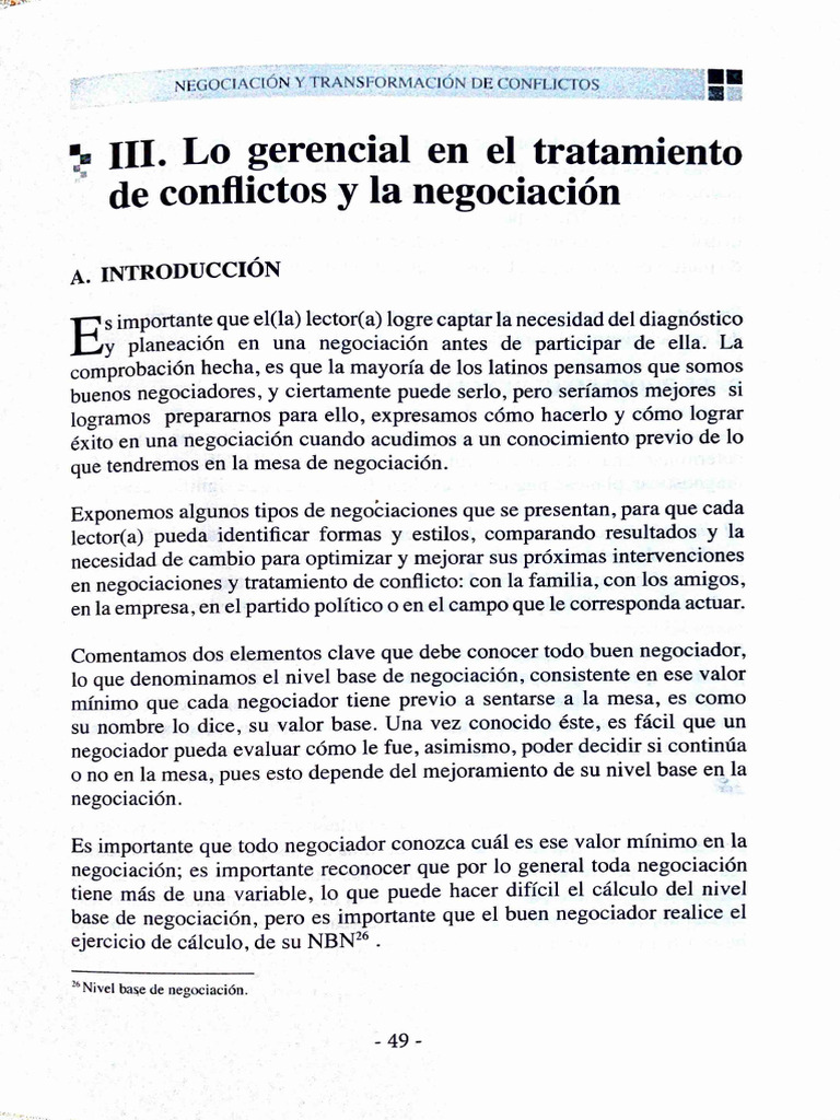 Nego 3 - 1 | PDF | Negociación | Planificación