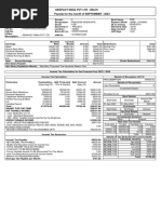 TCS Salary Slip | PDF | Taxes | Paycheck