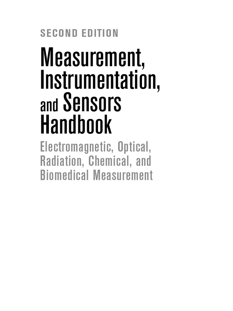 Measurement, Instrumentation, and Sensors Handbook - Electromagnetic ...