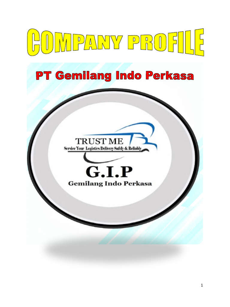 Company Profile PT GIP | PDF