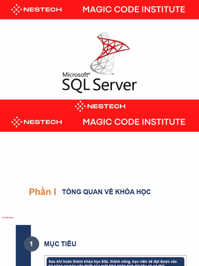 Slide Lesson 1 Sql Server Pdf