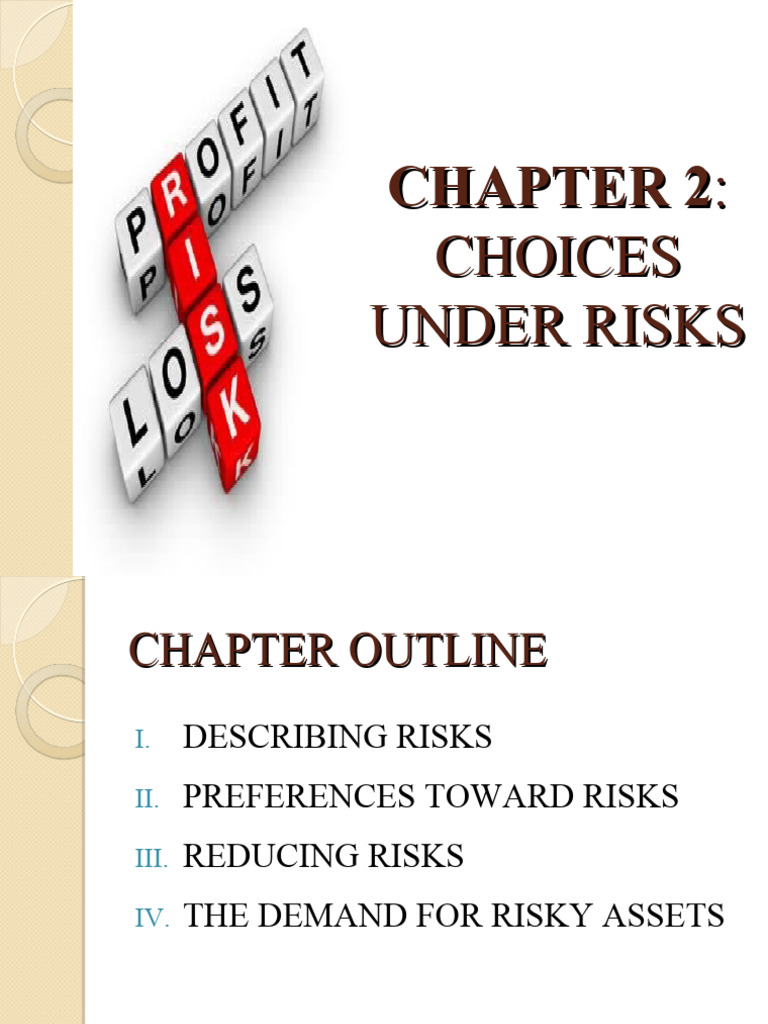 Chap 2 - Choices Under Risks | PDF | Risk | Probability