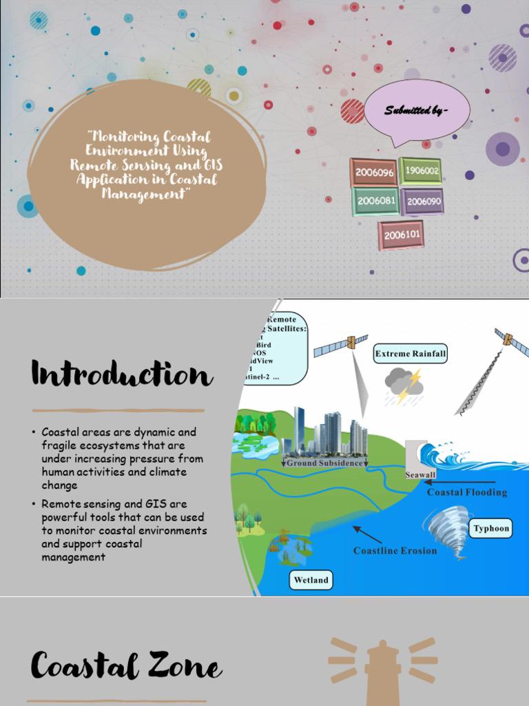 GIS and Remote Sensing Using in Coastal Areas | PDF | Coast ...