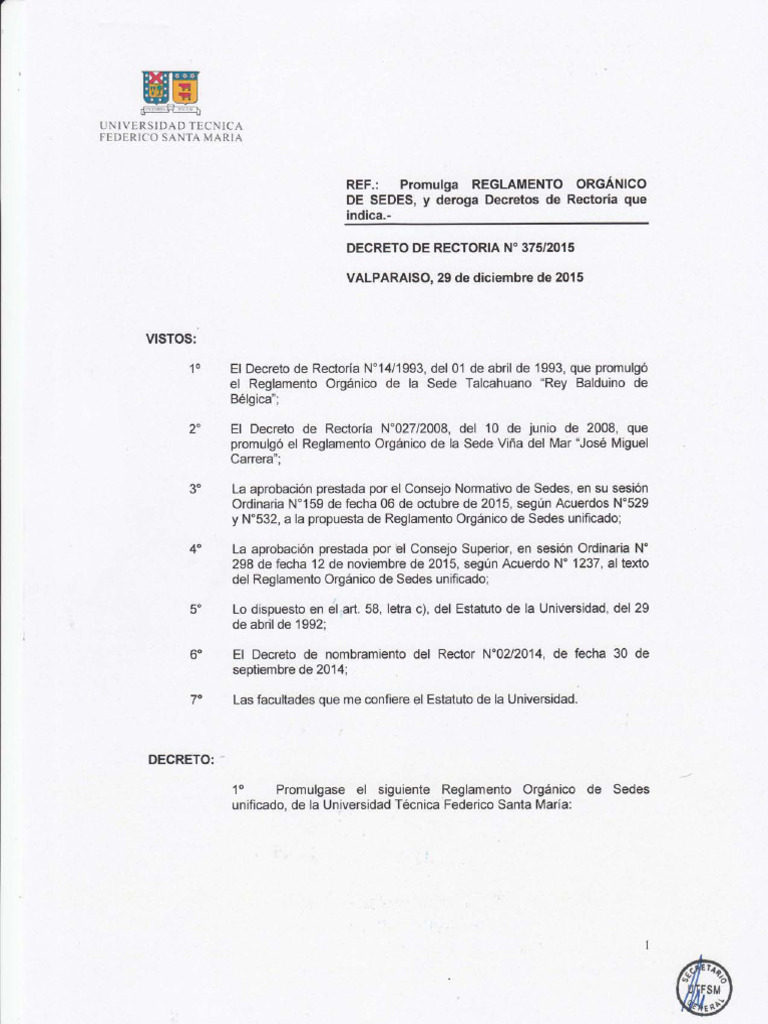 Reorg DR 375 2015 | PDF