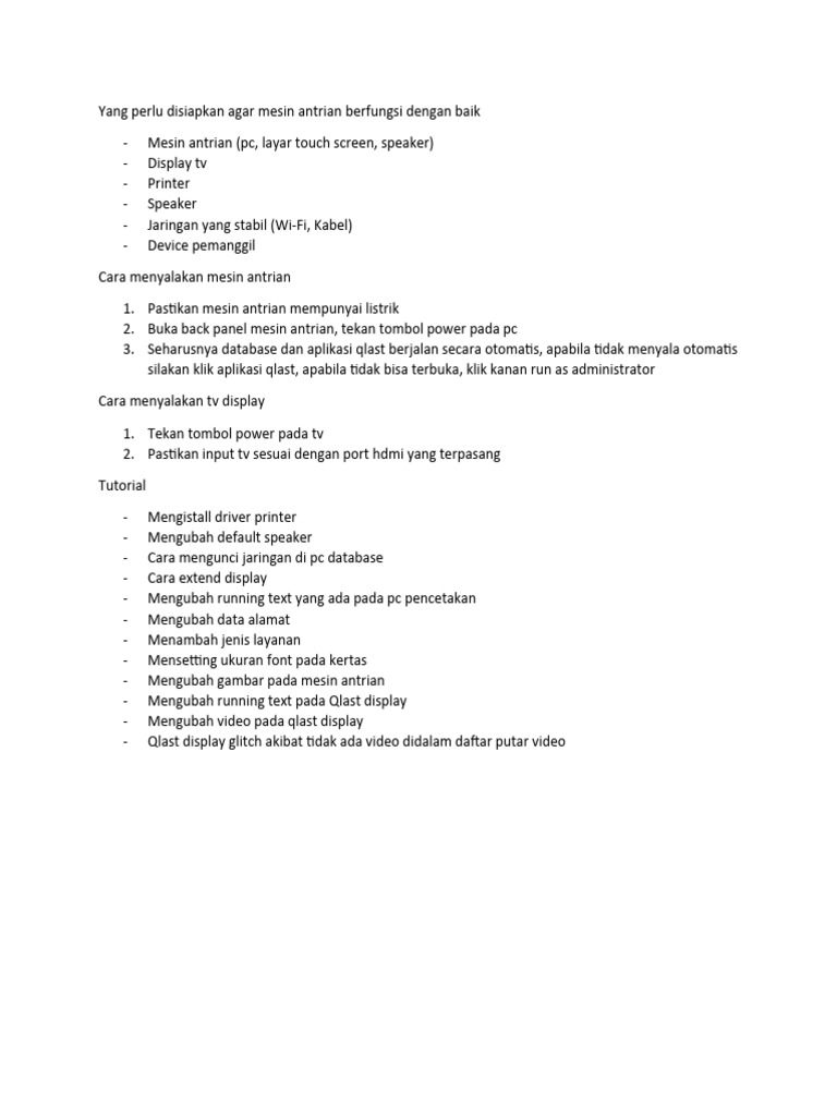 Siapkan Mesin Antrian | PDF | Teknologi & Rekayasa