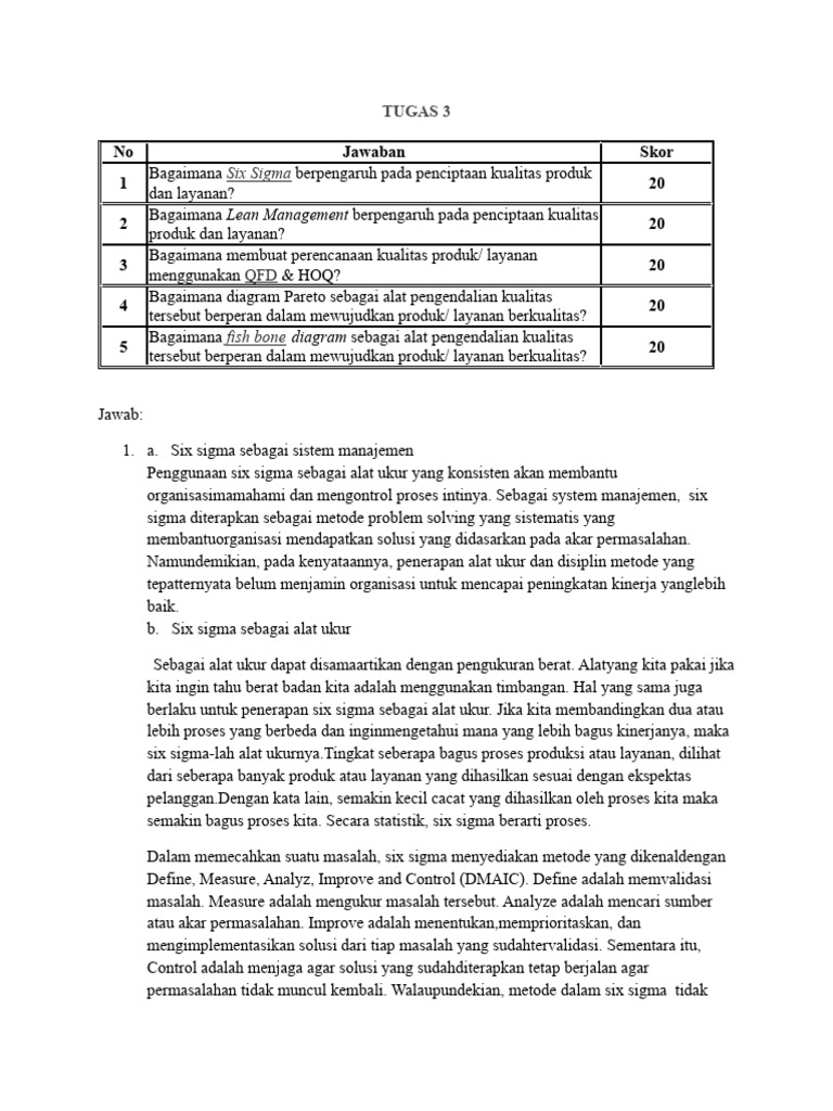 no-jawaban-skor-1-20-2-20-3-20-4-20-5-20-six-sigma-pdf