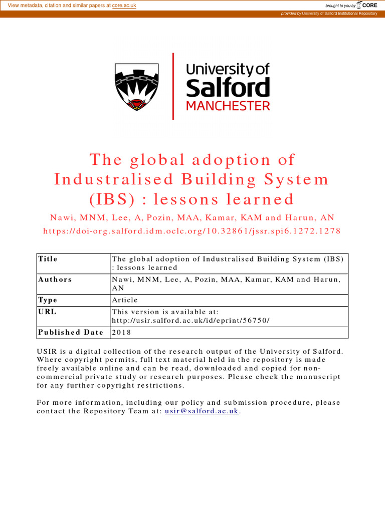 Ibs Global | PDF | Malaysia | Mechanization