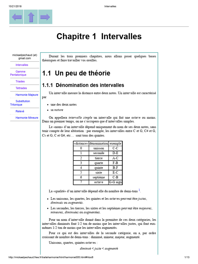 1 Intervalles | PDF