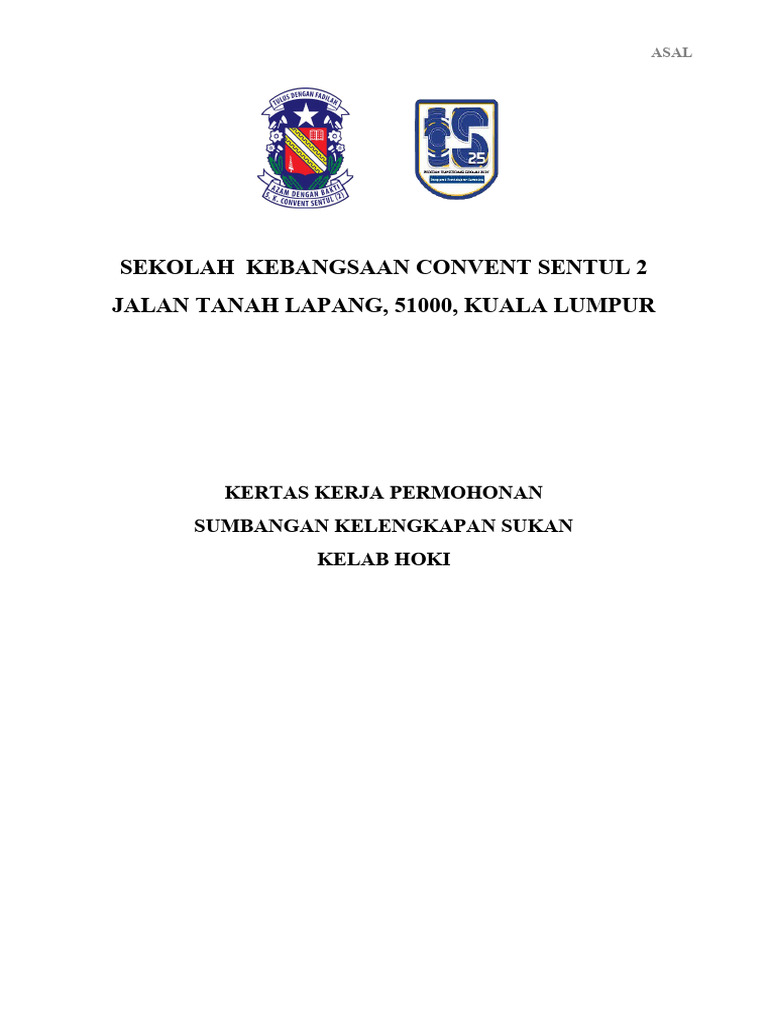 Kertas Kerja Klinik Hoki | PDF