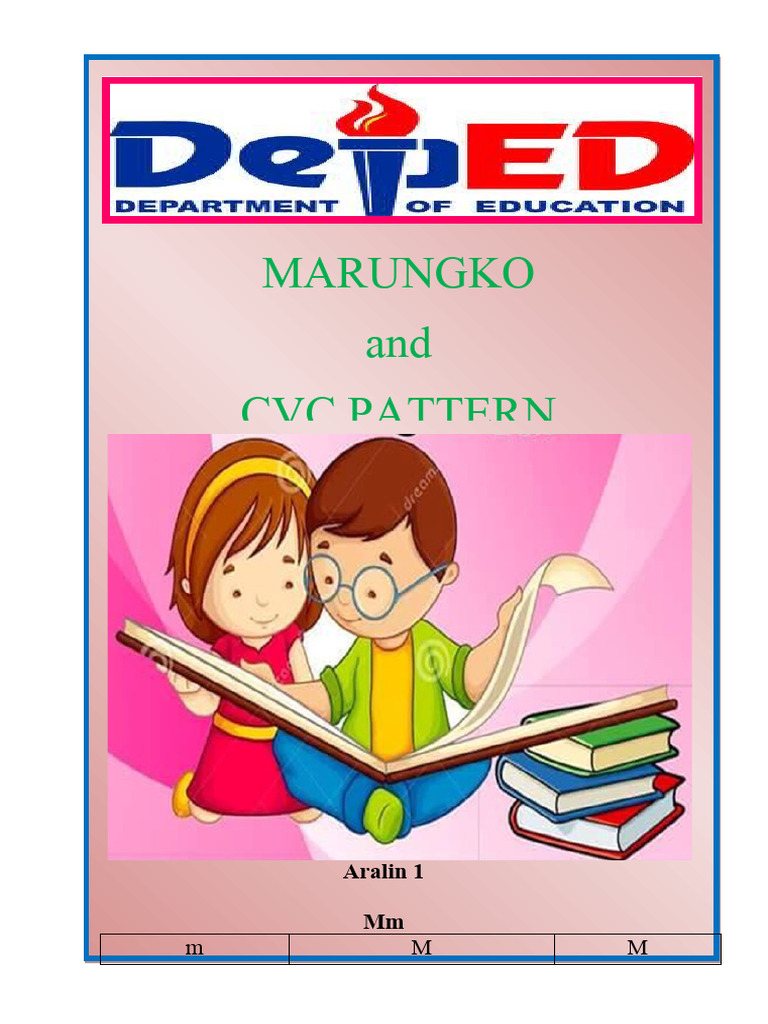 Marungko (CVC) | PDF