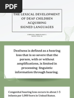 Basic British Sign Language Phrases | PDF