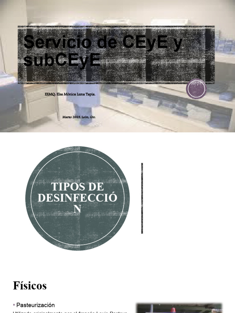 Proceso y Áreas de CEyE en Esterilización | PDF | Esterilización ...