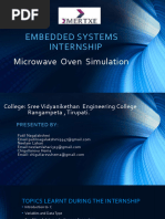 Embedded System Micro Oven v2 | PDF | Embedded System | Microcontroller