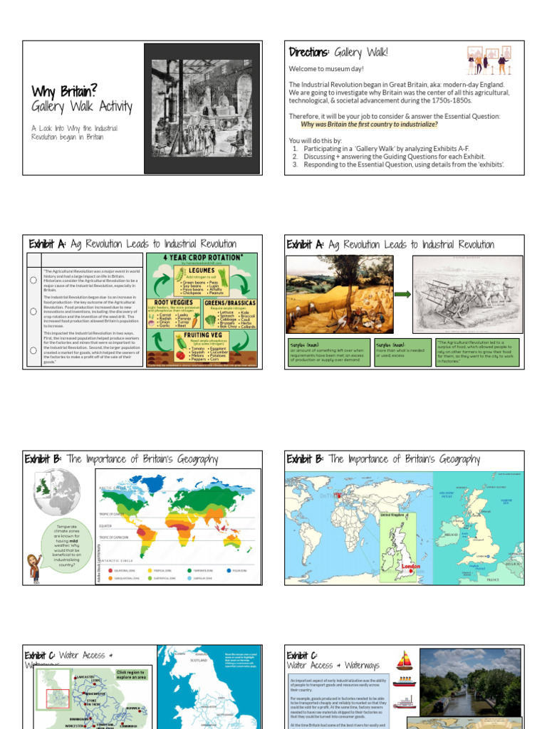 Why Britain Led the Industrial Revolution | PDF | Industrial Revolution ...
