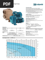 Calpeda Catalogue - en - 50hz NMP | PDF | Pump | Electric Motor