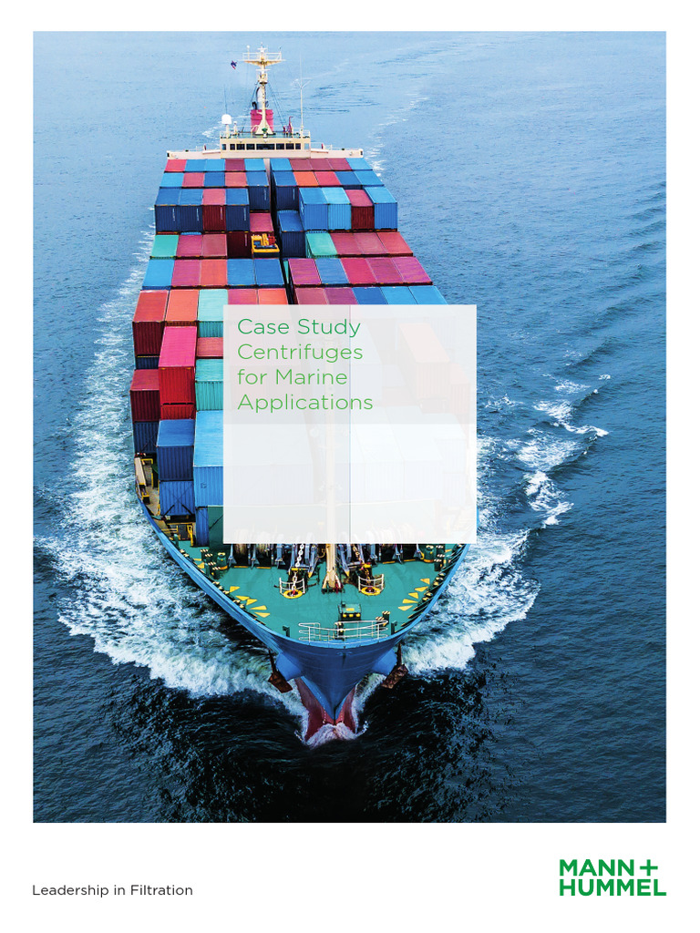 Marine Engine Centrifuge Savings | PDF | Technology & Engineering