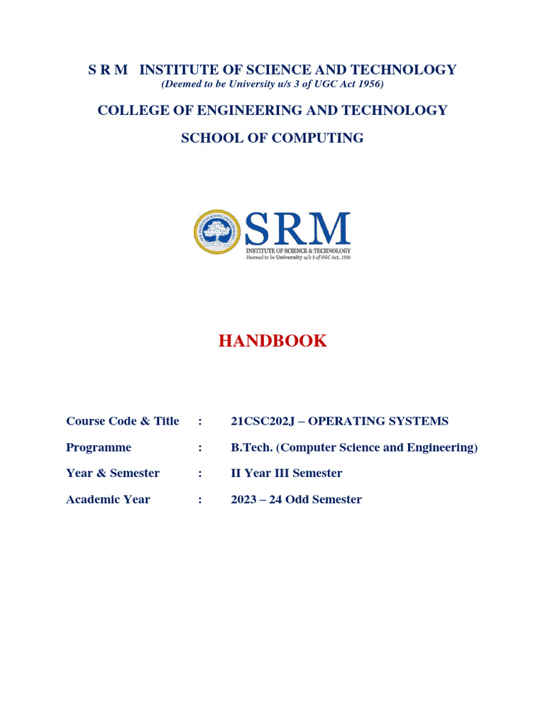 Oshandbook | PDF