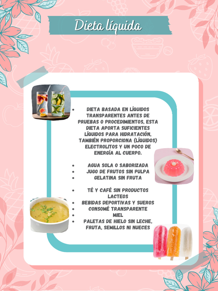 Nutrición Dietas - Valentina B.M | PDF