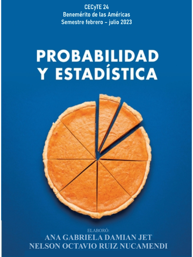 Probabilidad y Estadistica | PDF | Probabilidad | Estadísticas
