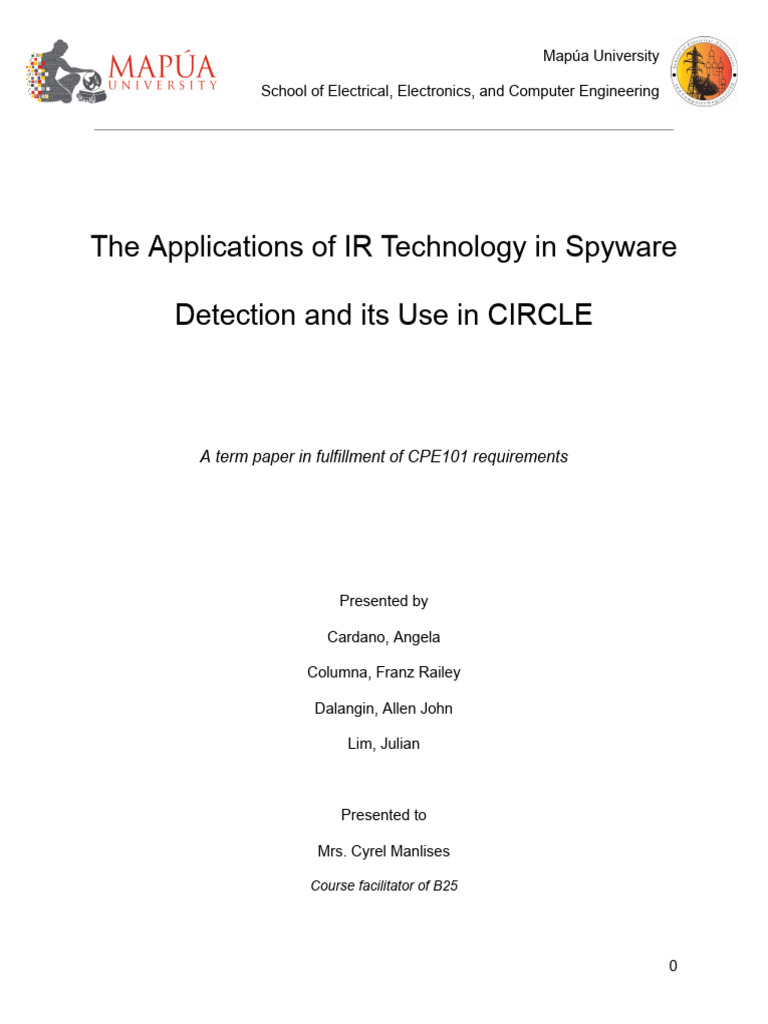 CIRCLE | PDF | Infrared | Deep Learning