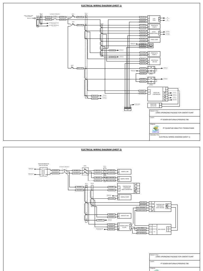 Electrical Wiring Diagram | PDF