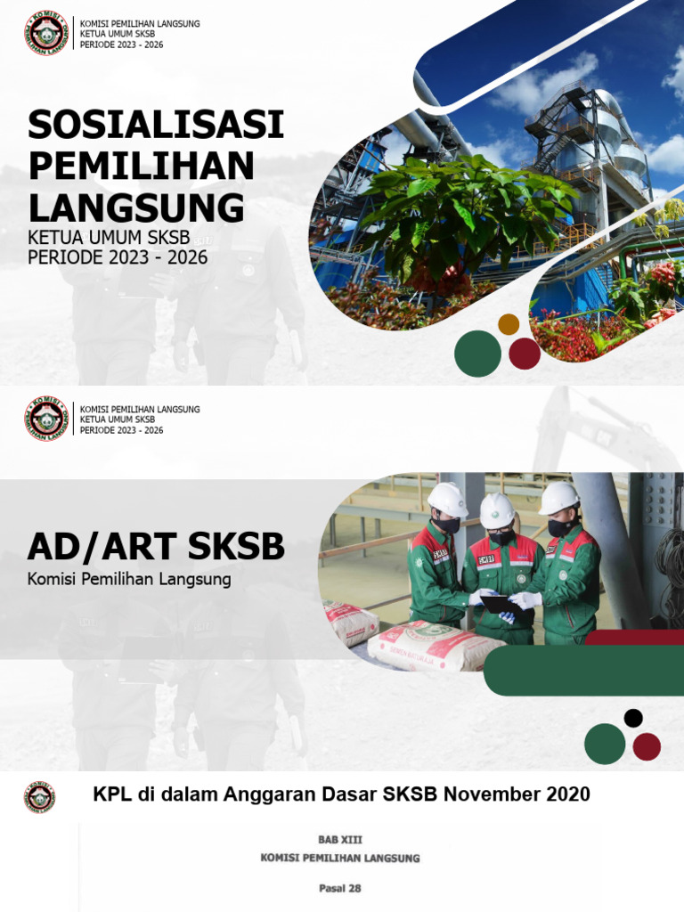 Presentasi Sosialisasi KPL Pilsung 2023 | PDF