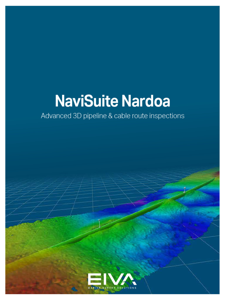 NaviSuite Nardoa Advanced 3D Pipeline and Cable Route Inspections | PDF ...