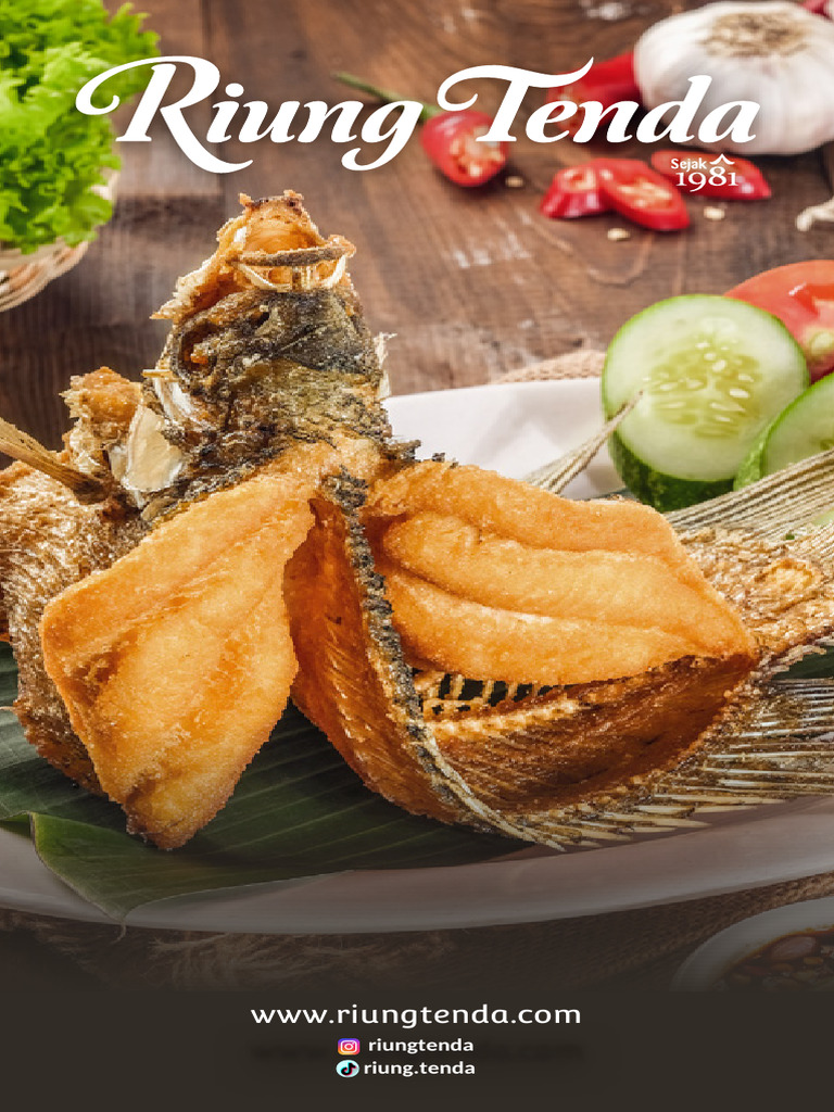 Menu dan Harga Riung Tenda Rawamangun | PDF