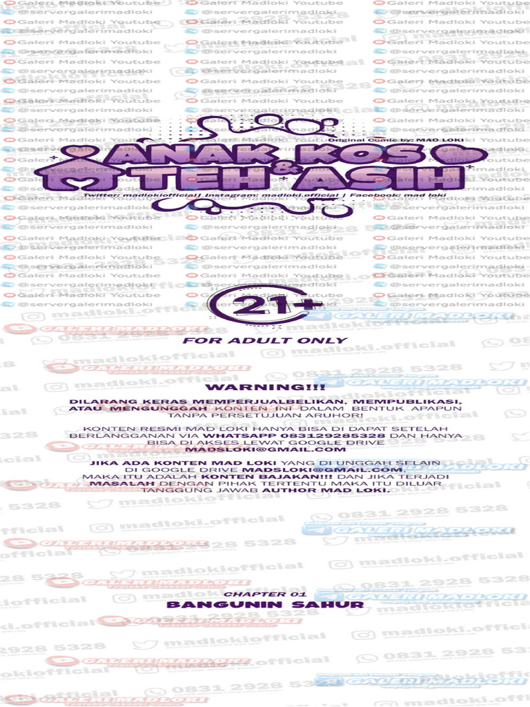 Madloki - Anak Kos & Teh Asih 1 | PDF