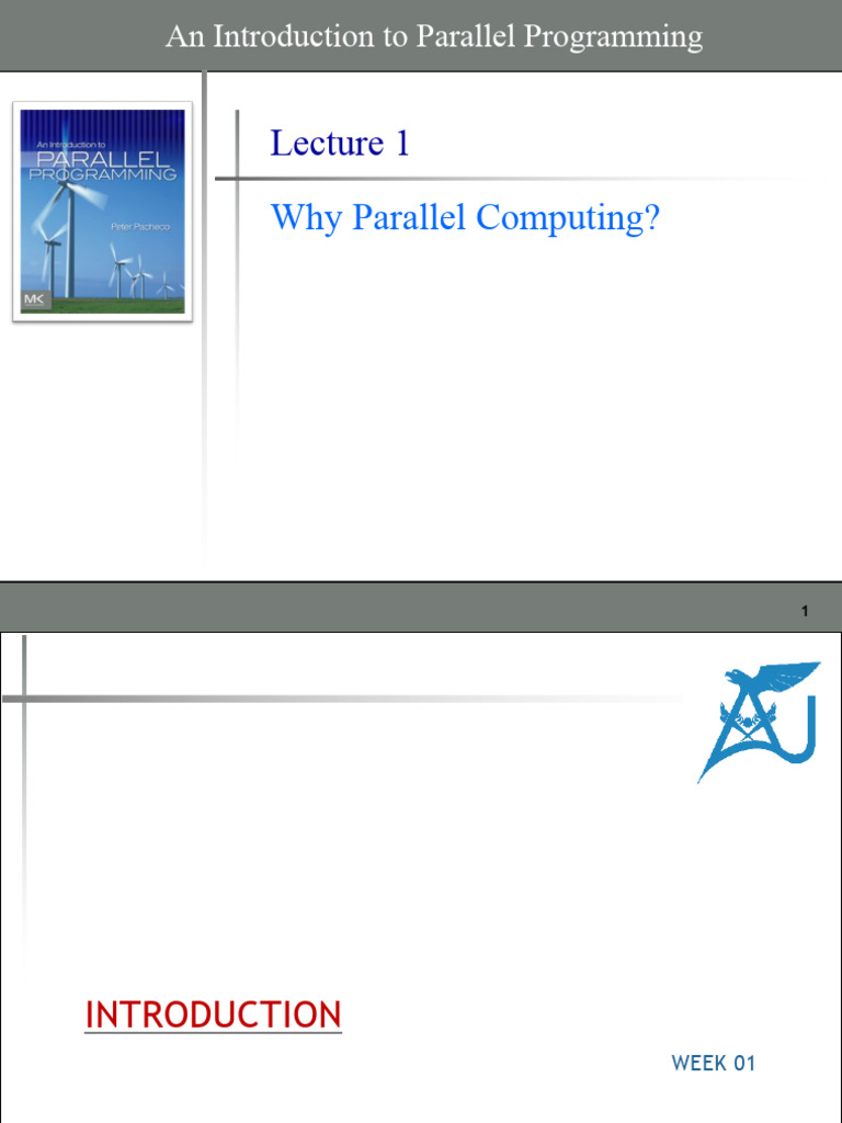 Lec1 and 2 | PDF | Parallel Computing | Cpu Cache