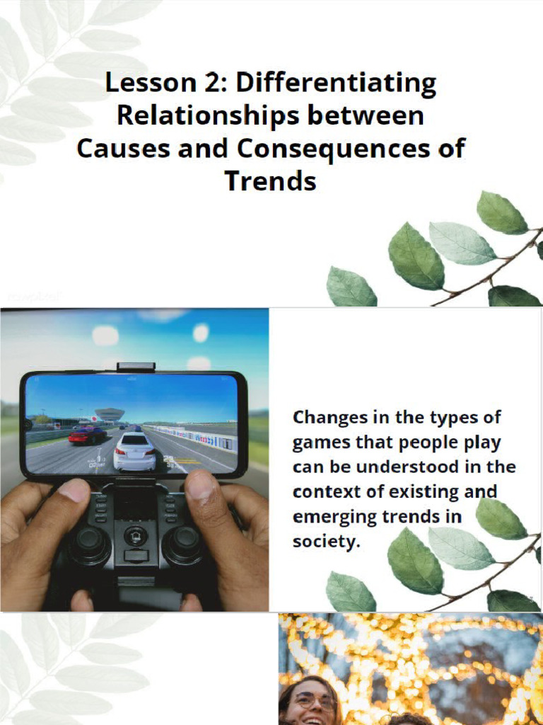 Differentiating Relationships Between Causes And Consequences Pdf