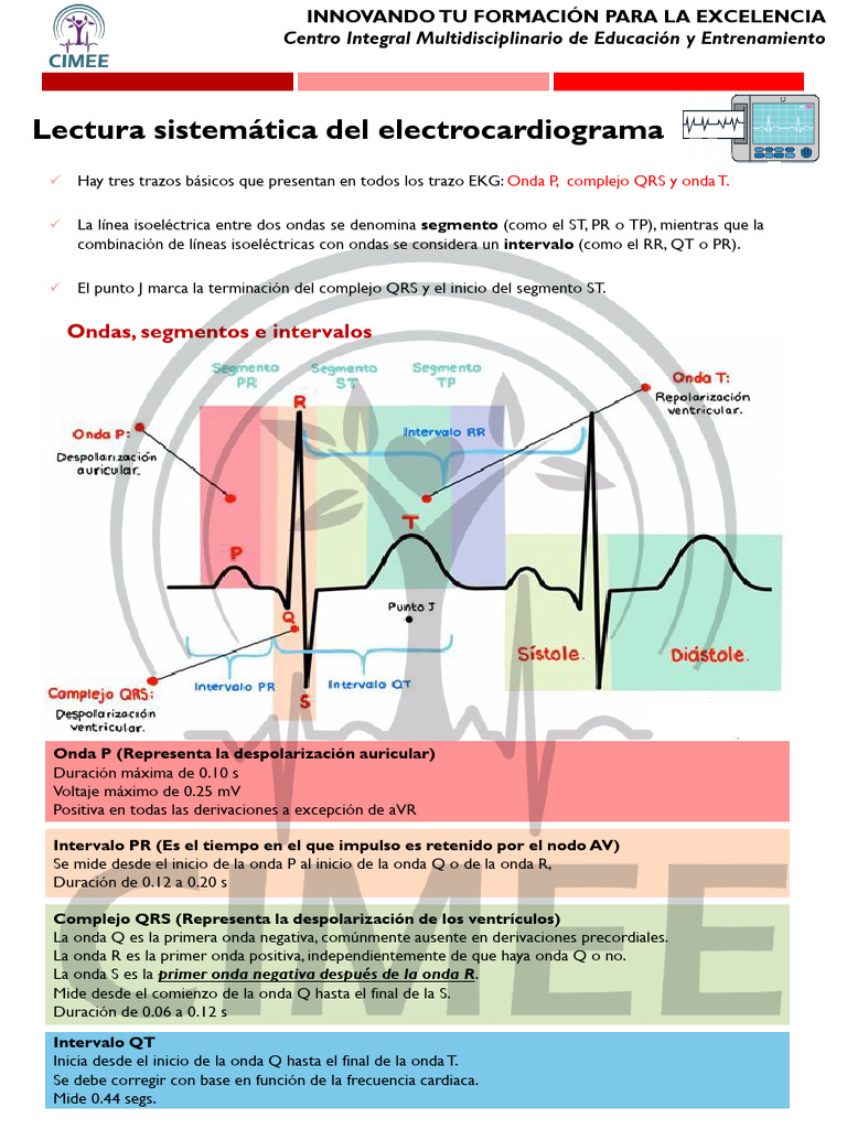 Guía Completa de Lectura de EKG | PDF