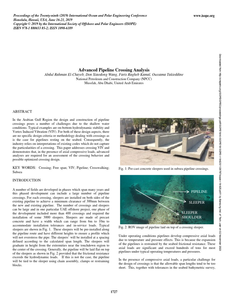 Advance Pipeline Crossing Analysis | PDF | Pipeline Transport ...