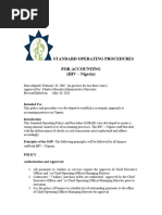 Standard Operating Procedure SOP For Acc | PDF | Invoice | Payments