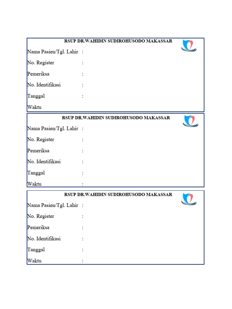 Format Label Mayat | PDF
