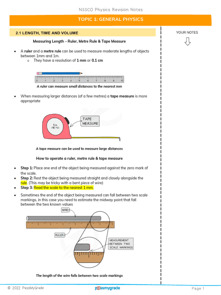 General Physics | PDF
