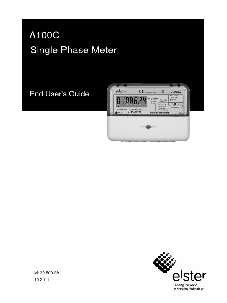 A100C End Users Guide | PDF | Water | Liquid Crystal Display
