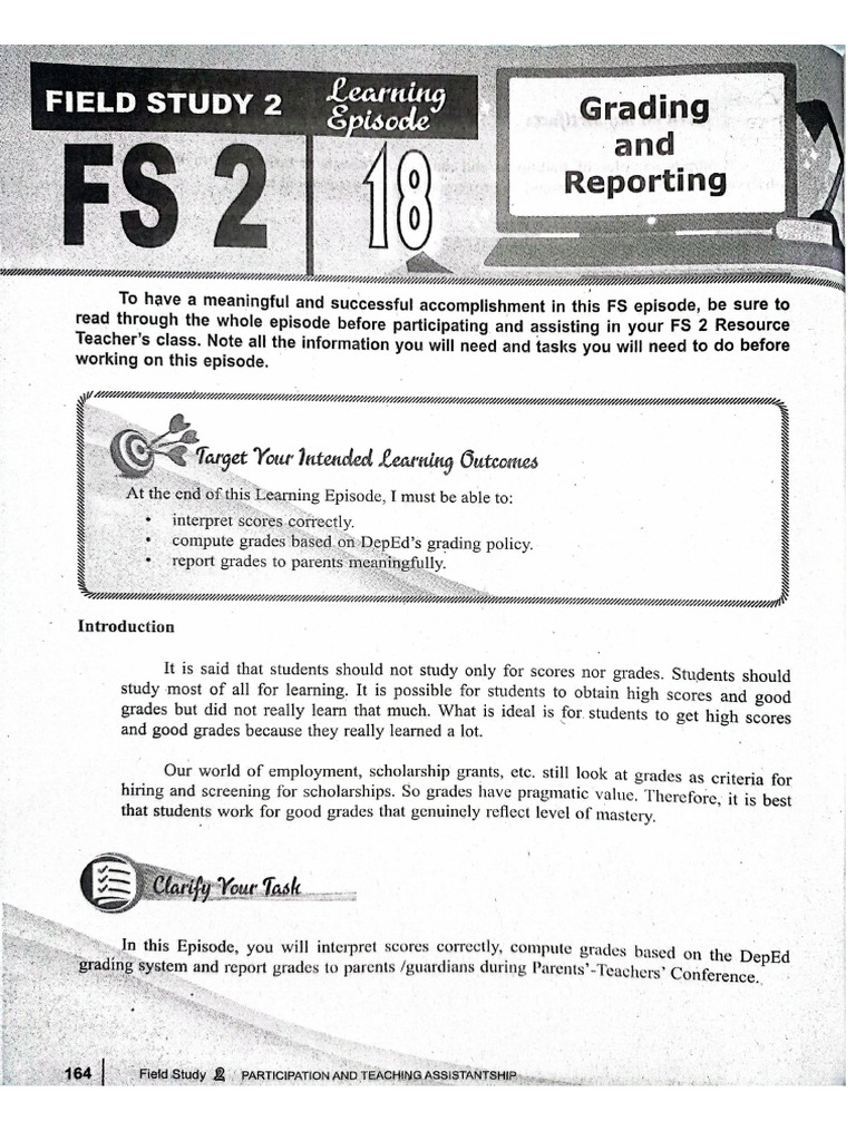 FS 2 Learning Episode 18 | PDF